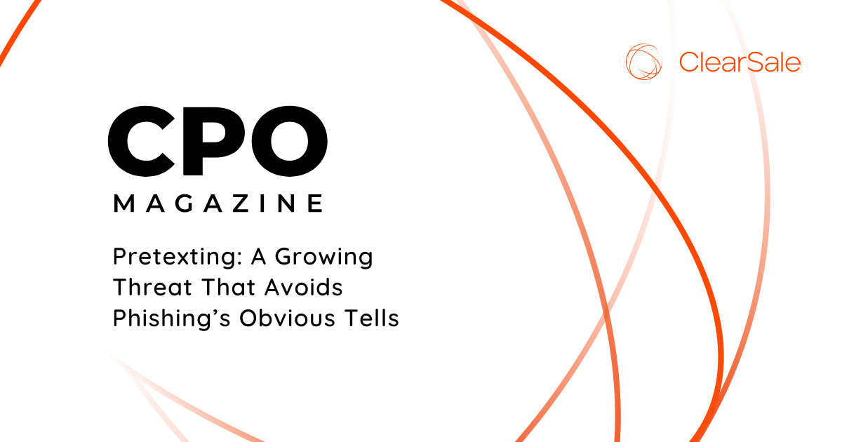 What you need to know about the latest security threat - Pretexting